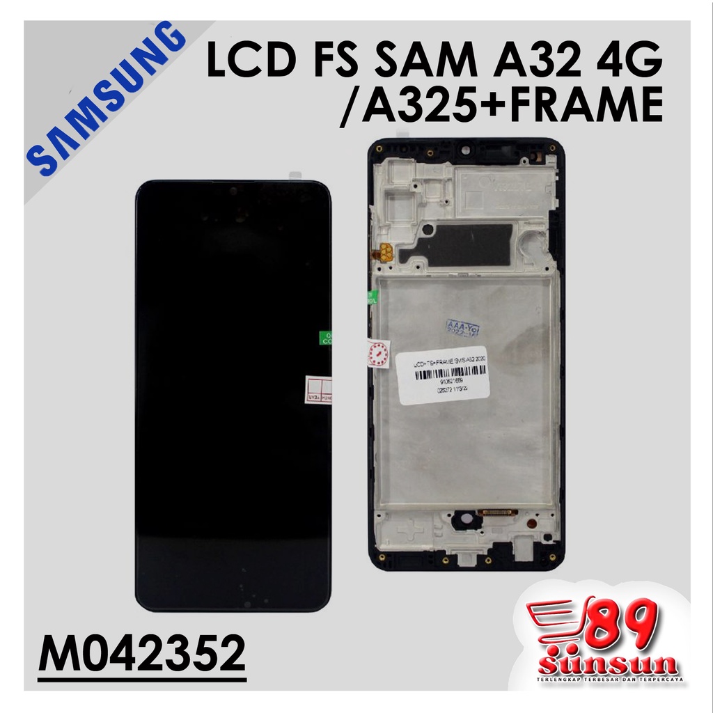 Jual LCD FULLSET SAMSUNG A32 4G/A325+FRAME OLED | Shopee Indonesia