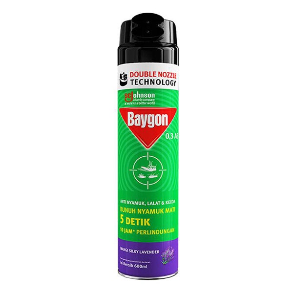 Jual Baygon Aerosol Lavender 600 Ml | Shopee Indonesia