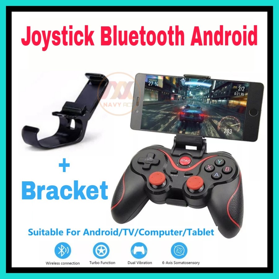 Jual MH - Stick Wireless Mobile Android X3 - Joystick Mobile Bluetooth ...