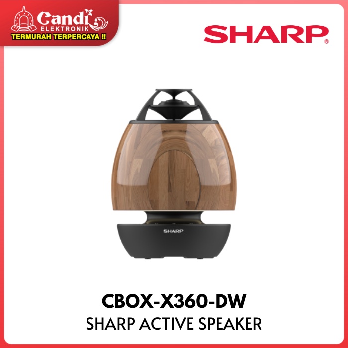 Jual SHARP Active Speaker 55 Watt CBOX-X360-DW | Shopee Indonesia