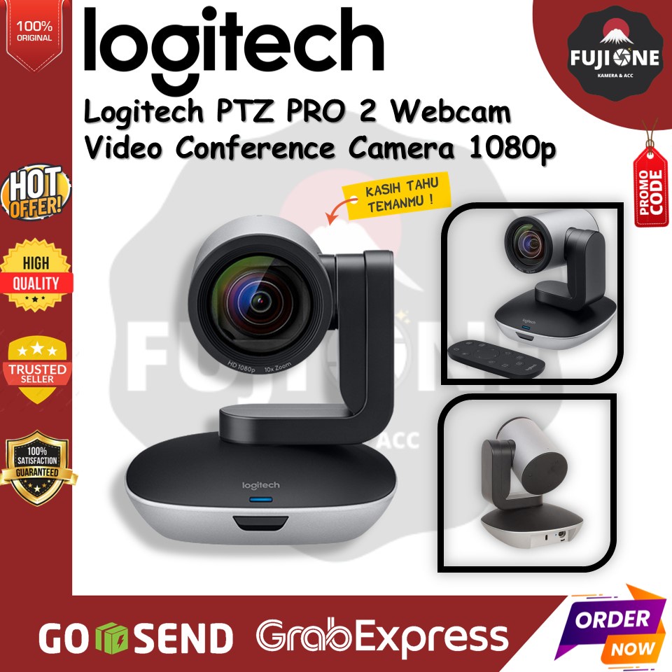 Jual Logitech PTZ PRO 2 Webcam Video Conference Camera 1080p | Shopee ...