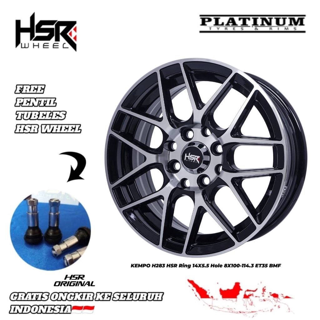 Jual VELG MOBIL RACING R14 RING 14 ORI HSR TYPE KEMPO PELEK KARIMUN CALYA SIGRA AIR EV | Shopee ...