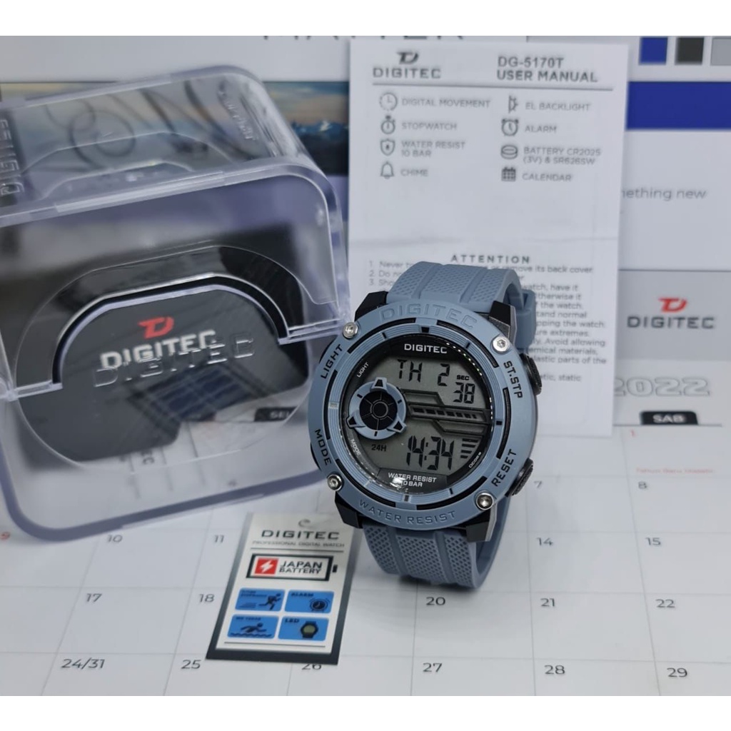 Jual JAM TANGAN DIGITEC PRIA DG5170//JAM TANGAN DIGITEC PRIA DG5170/DG ...