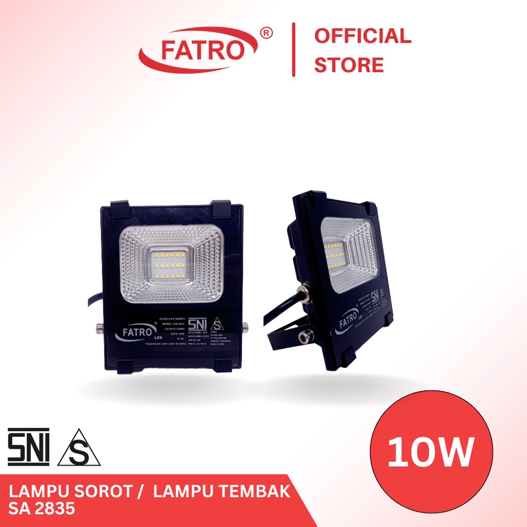Jual FATRO LAMPU SOROT / LAMPU TEMBAK FATRO / SA 2835 10W | Shopee ...