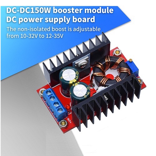 Jual Driver Led 100w / Led 20w / Led 50w / DC Step Up Boost Converter ...