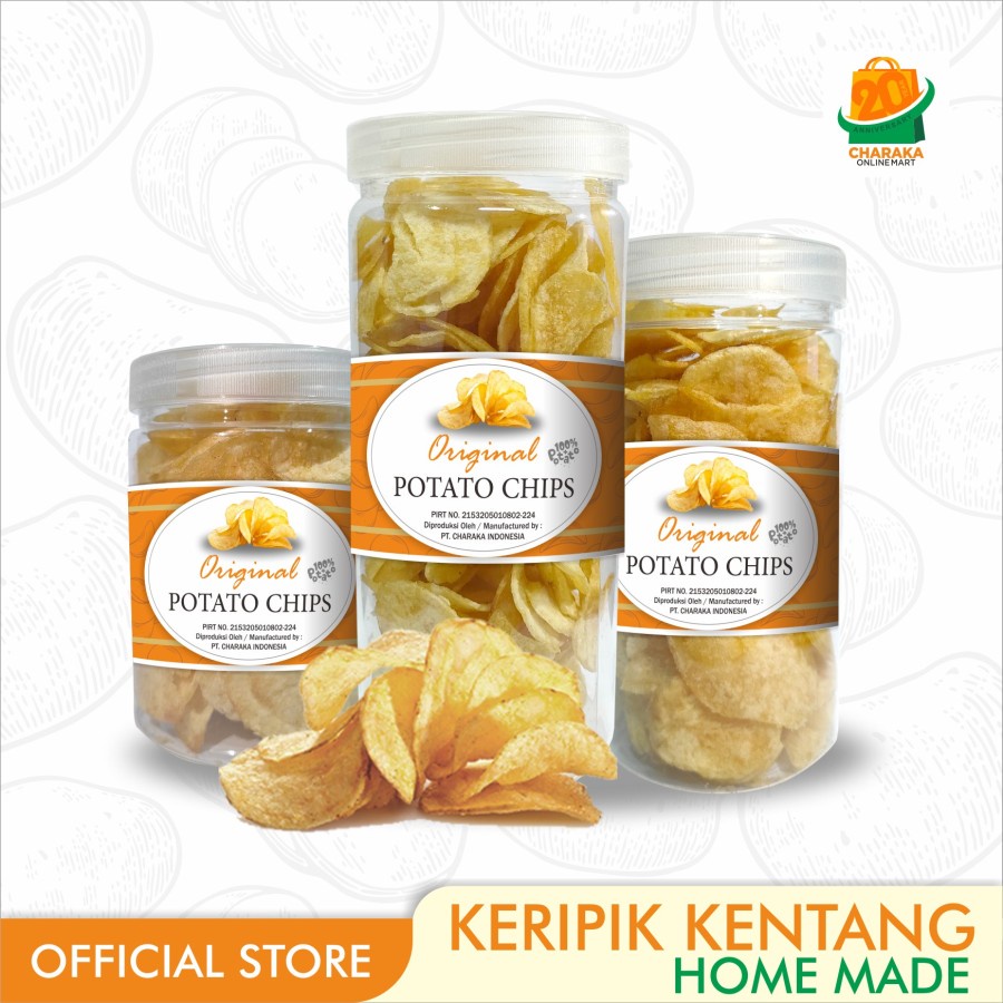 Jual Original Potato Chips - Keripik Kentang Home Made | Shopee Indonesia