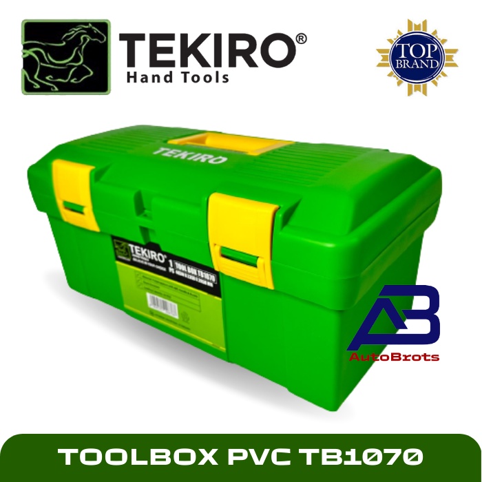 Jual TEKIRO Toolbox PVC TB1070 (TB 902-0210) / Tool box Plastik | Shopee Indonesia