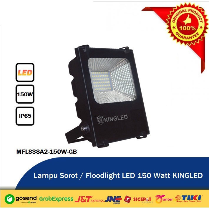 Jual Lampu Sorot Led Kingled 150w 150 Watt Megalux Outdoor Luar IP65 | Shopee Indonesia