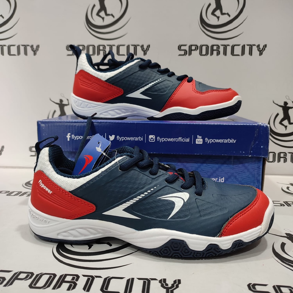 Jual Sepatu Badminton FLYPOWER NEW LOSARI 04 Original | Shopee Indonesia