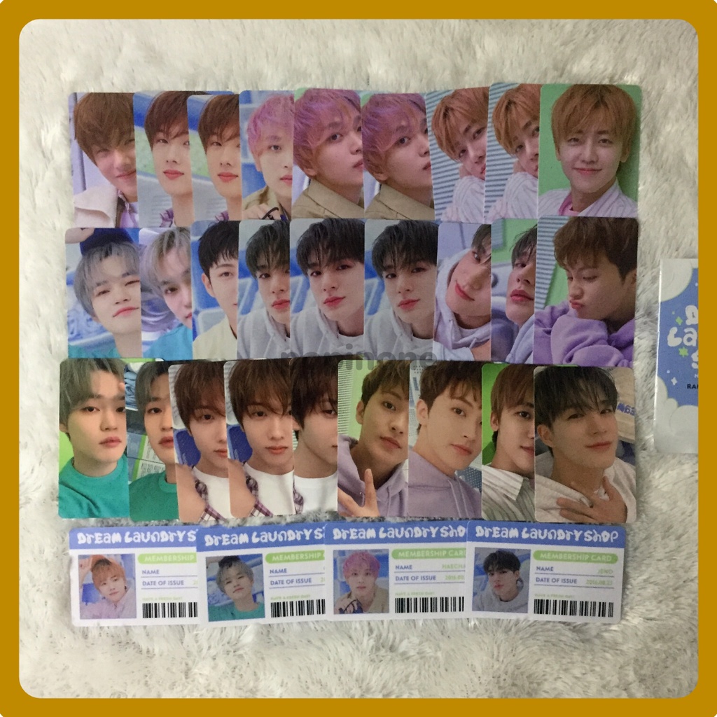 Jual PC PHOTOCARD OFFICIAL NCT DREAM MD LAUNDRY SHOP MARK RENJUN JENO HAECHAN JAEMIN CHENLE ...