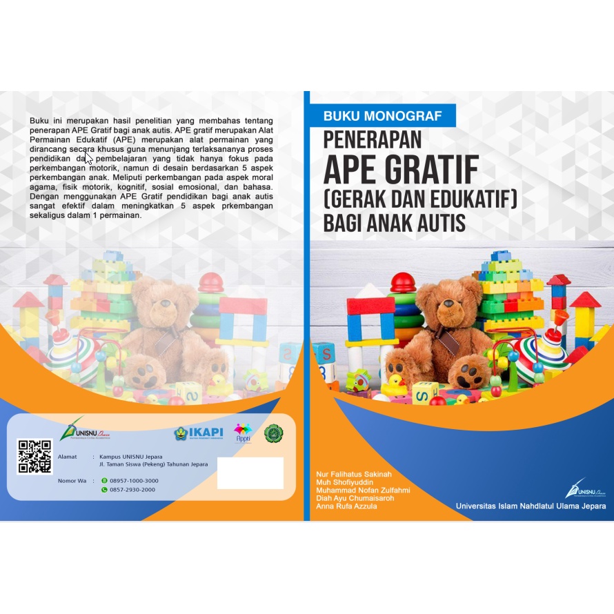 Jual Buku monograf : penerapan ape gratif (gerak dan edukatif) bagi ...