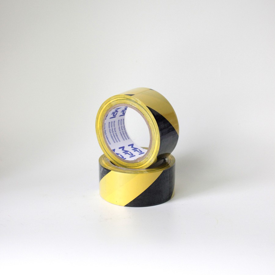 Jual Police Line - Pvc Marking Floor - Lakban PVC Marking Tape | Shopee Indonesia