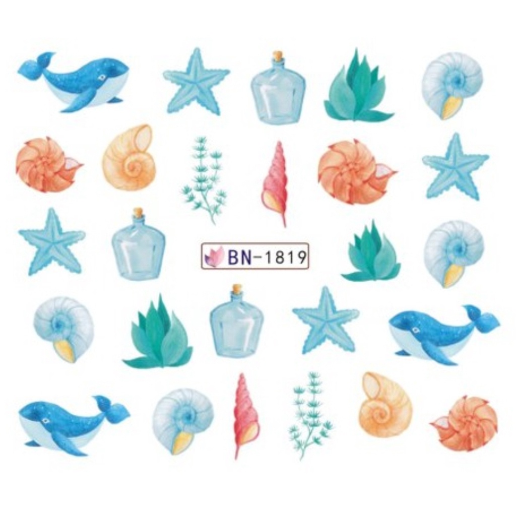 Jual Cute Sea Ocean Life Beach Summer Holiday Fish Octopus Shell ...