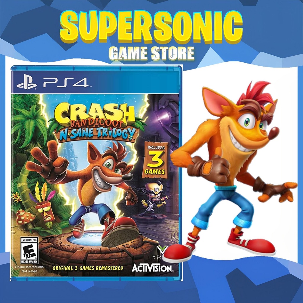 Jual PS4 Crash Bandicoot N Sane Trilogy | Shopee Indonesia