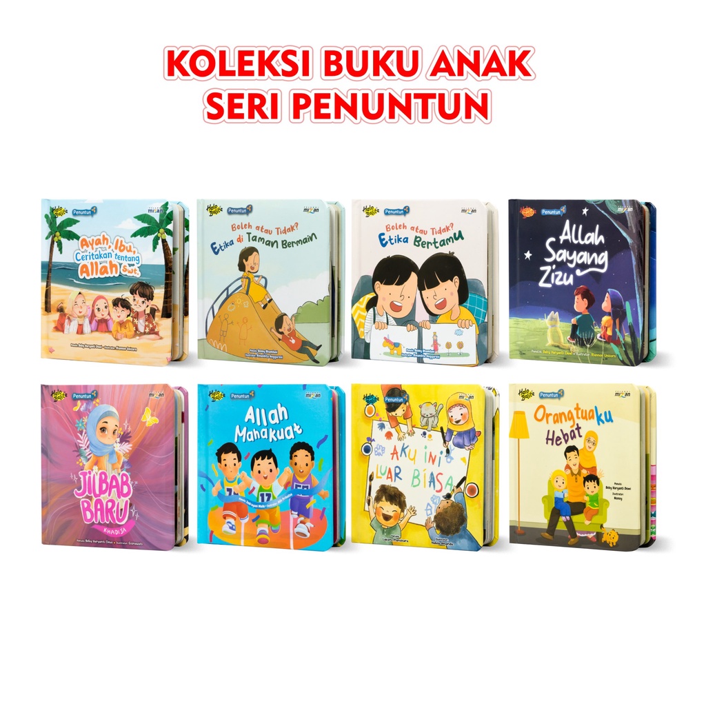 Jual Buku Cerita Anak / Boardbook Halo Balita Seri Penuntun : Etika Di ...