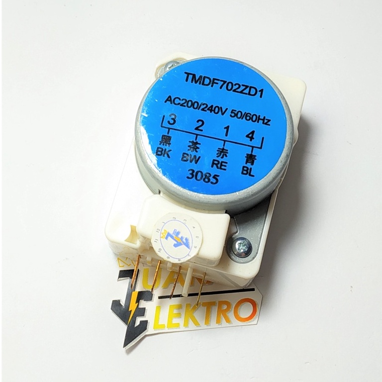 Jual Timer Kulkas Kaki 1-3 TMDF702ZD1 (BIRU) | Timer Defrost Kulkas ...