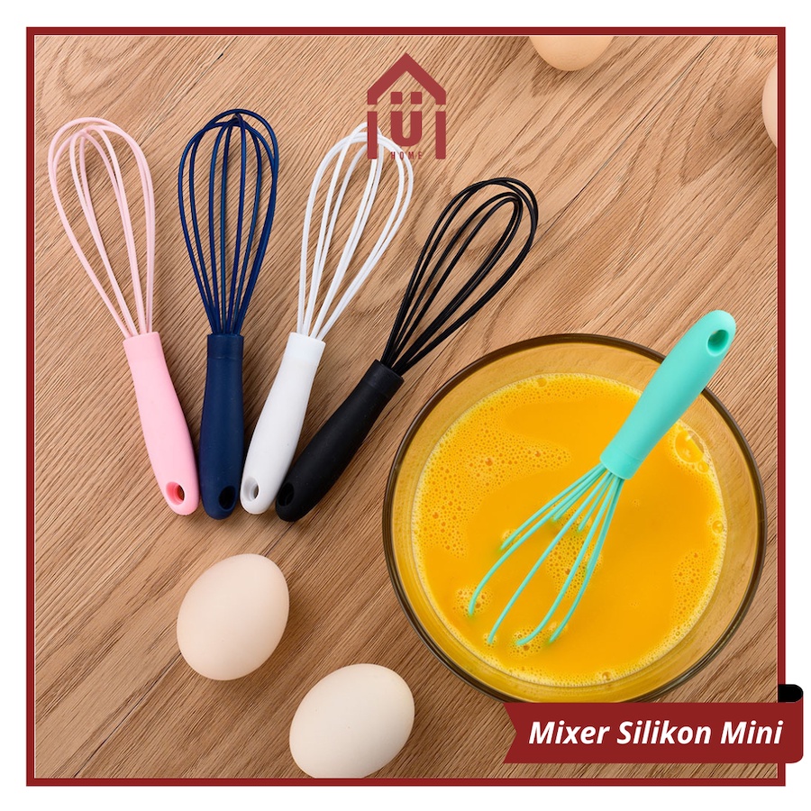 Jual UNISO - FULL SILICONE MIXER BAKING WHISK EGG BEATER KOCOKAN TELUR ...