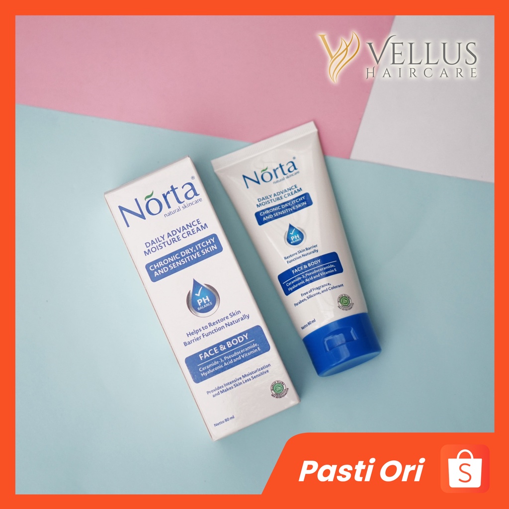 Jual Norta Daily Advance Moisture Cream 80 mL | Shopee Indonesia
