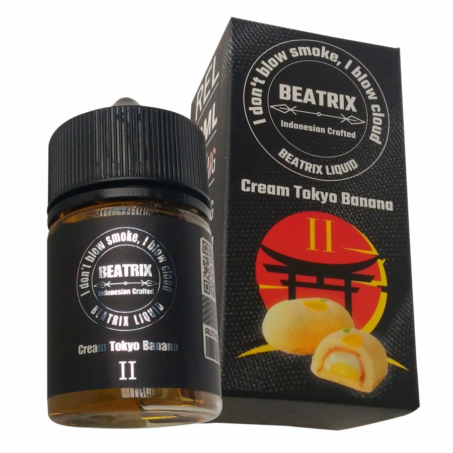 Jual Liquid Vape Beatrix V2 Cream Tokyo Banana 60ML By Omnilab | Shopee ...