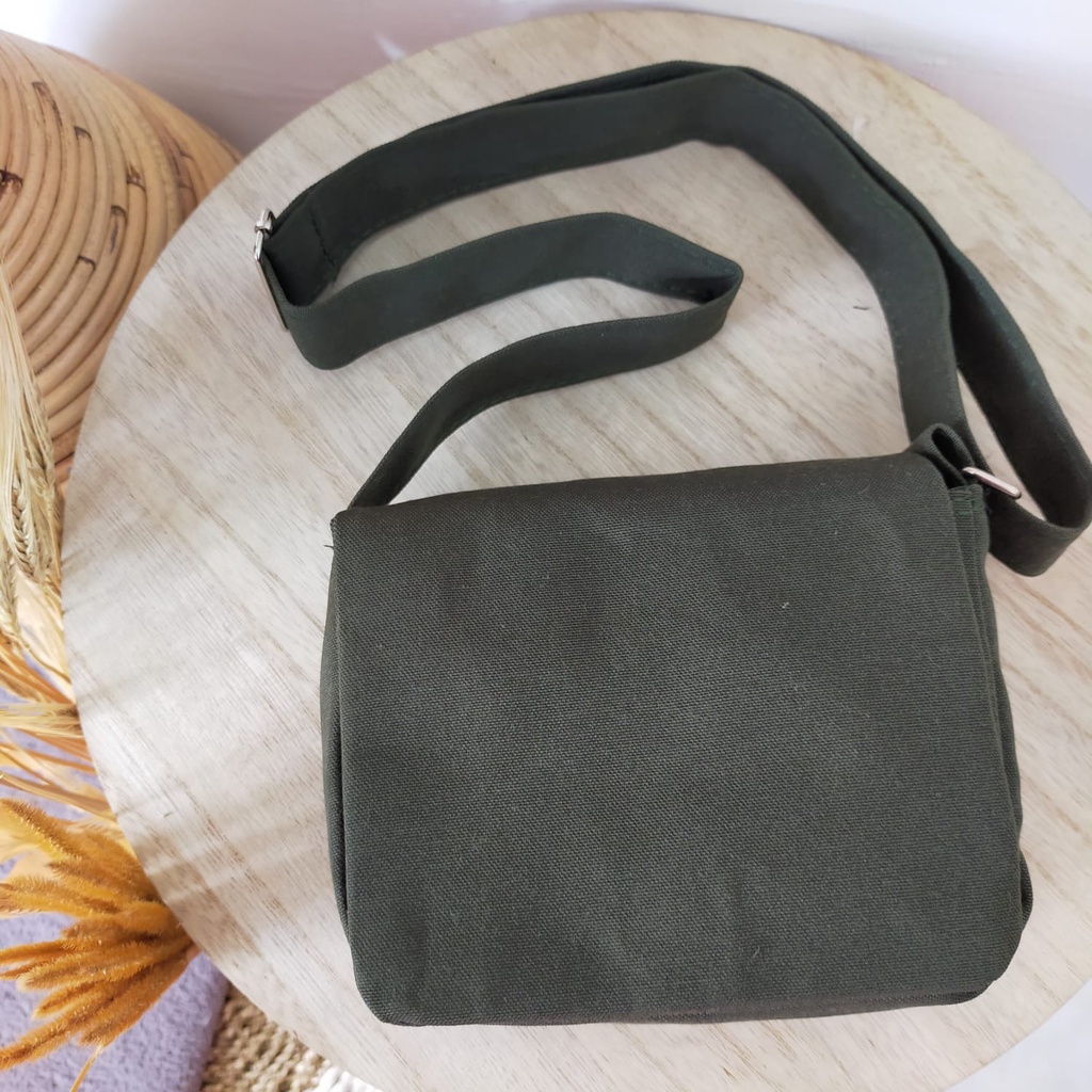 Jual TGS - HAKO BAG / Tas Selempang Kanvas / Mini Canvas Bag Murah ...