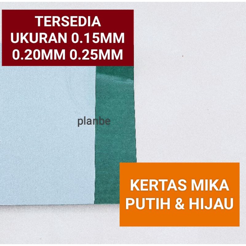 Jual PRESPAN MIKA SEPEREMPAT KERTAS MIKA FILM PELAPIS DINAMO KAWAT ...
