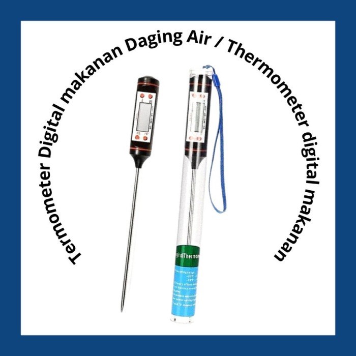 Jual Termometer Digital makanan Daging Air / Thermometer digital ...