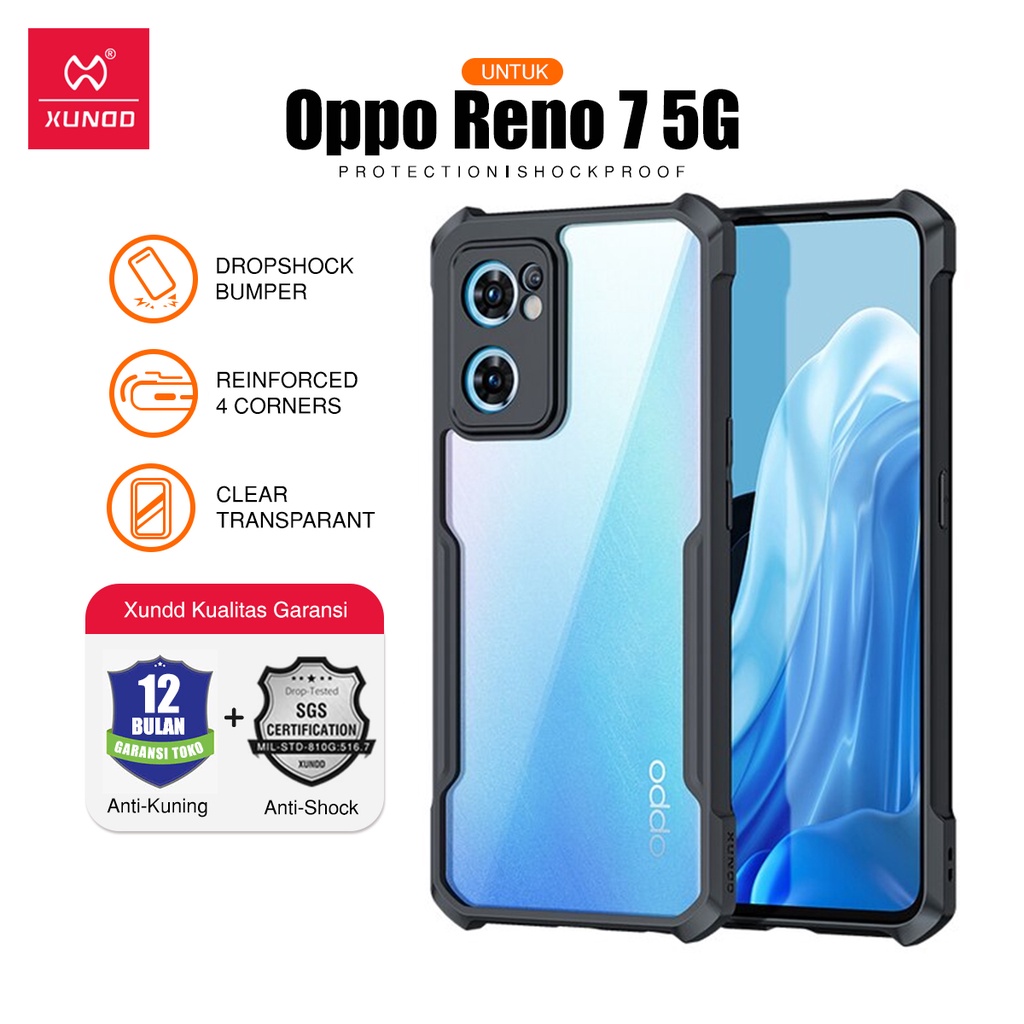 Jual XUNDD Case Untuk Oppo Reno7 5G / Oppo Reno 7 SE 5G / Reno7 5G 6.43 ...