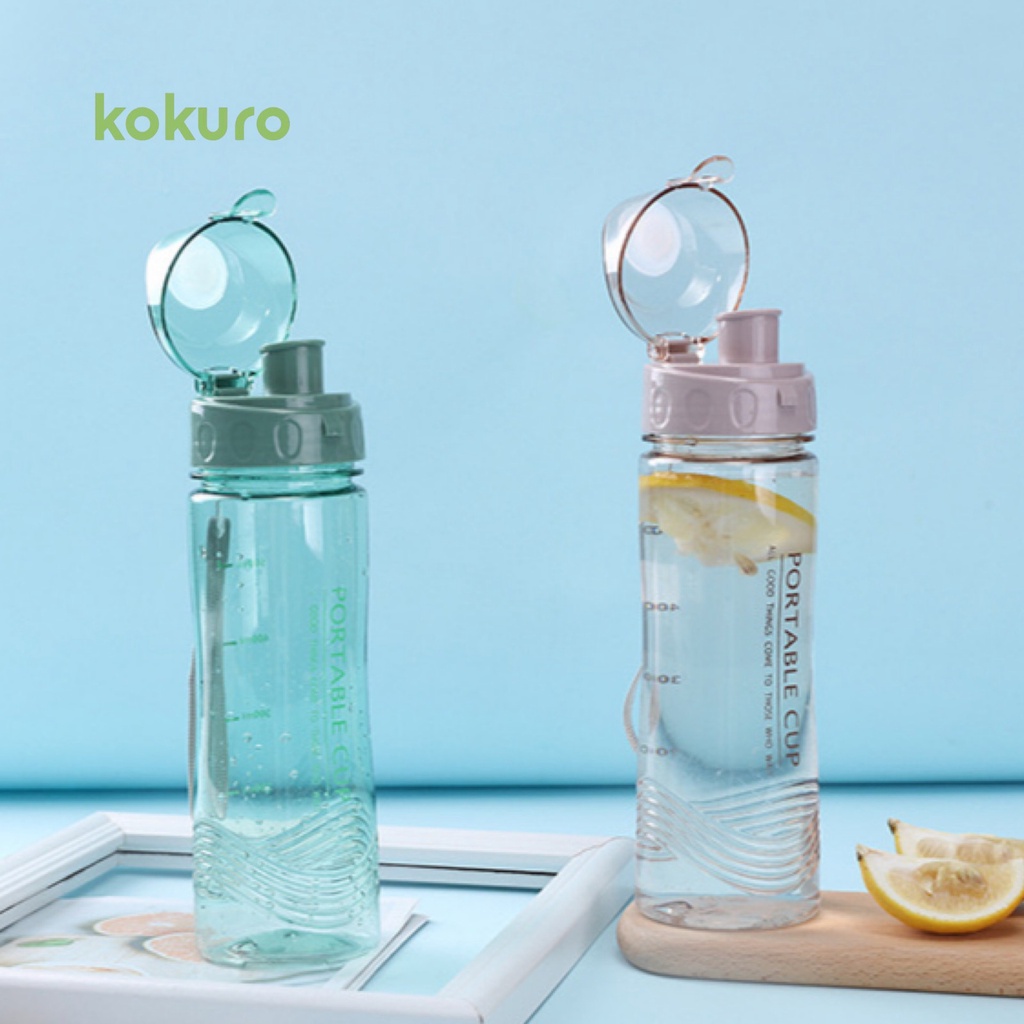 Jual Botol a145 Minum / Tempat Minum PORTABLE CUP Warna Warni 520ml ...