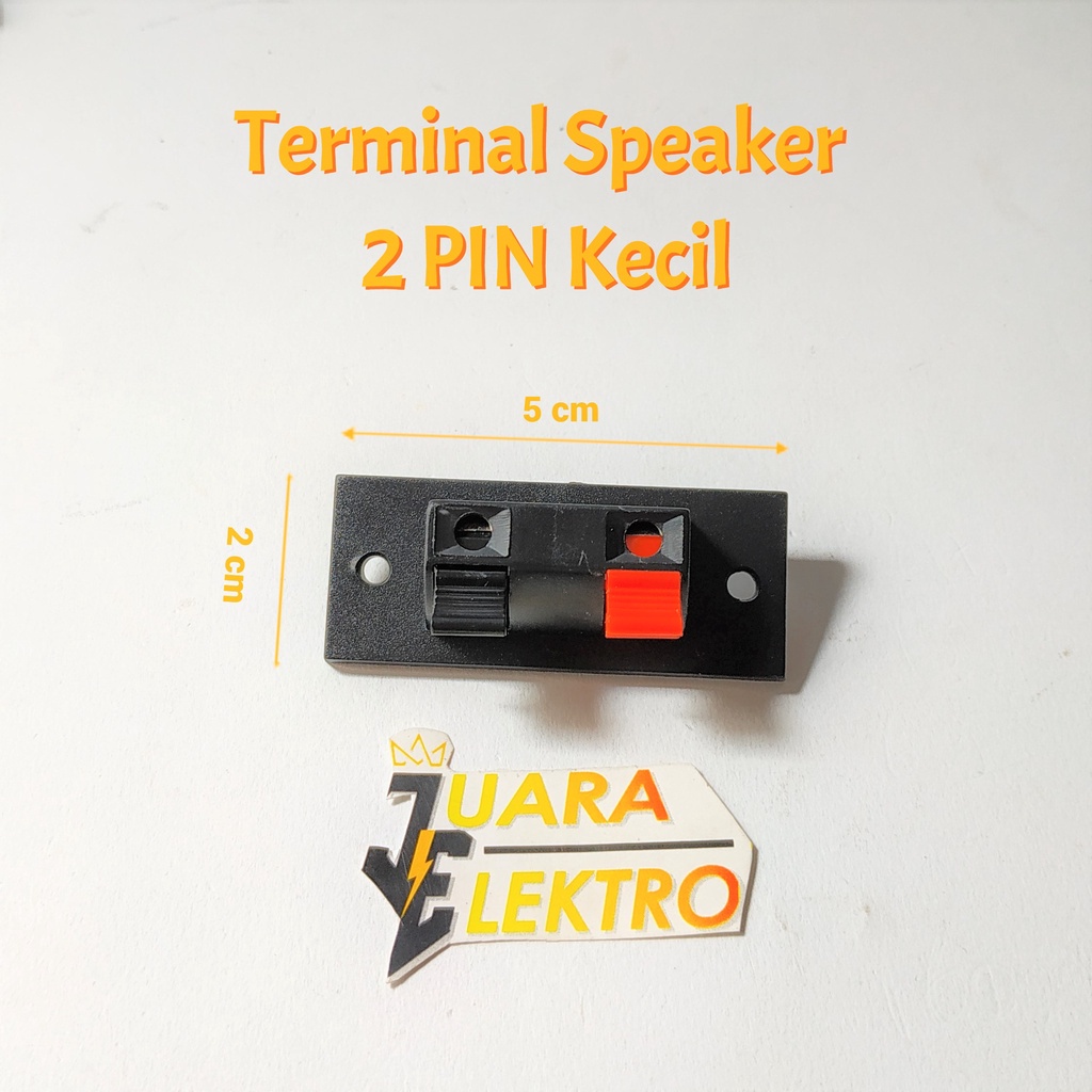 Jual Terminal Speaker 2 PIN Kecil | Terminal Speaker Kecil 2 PIN ...