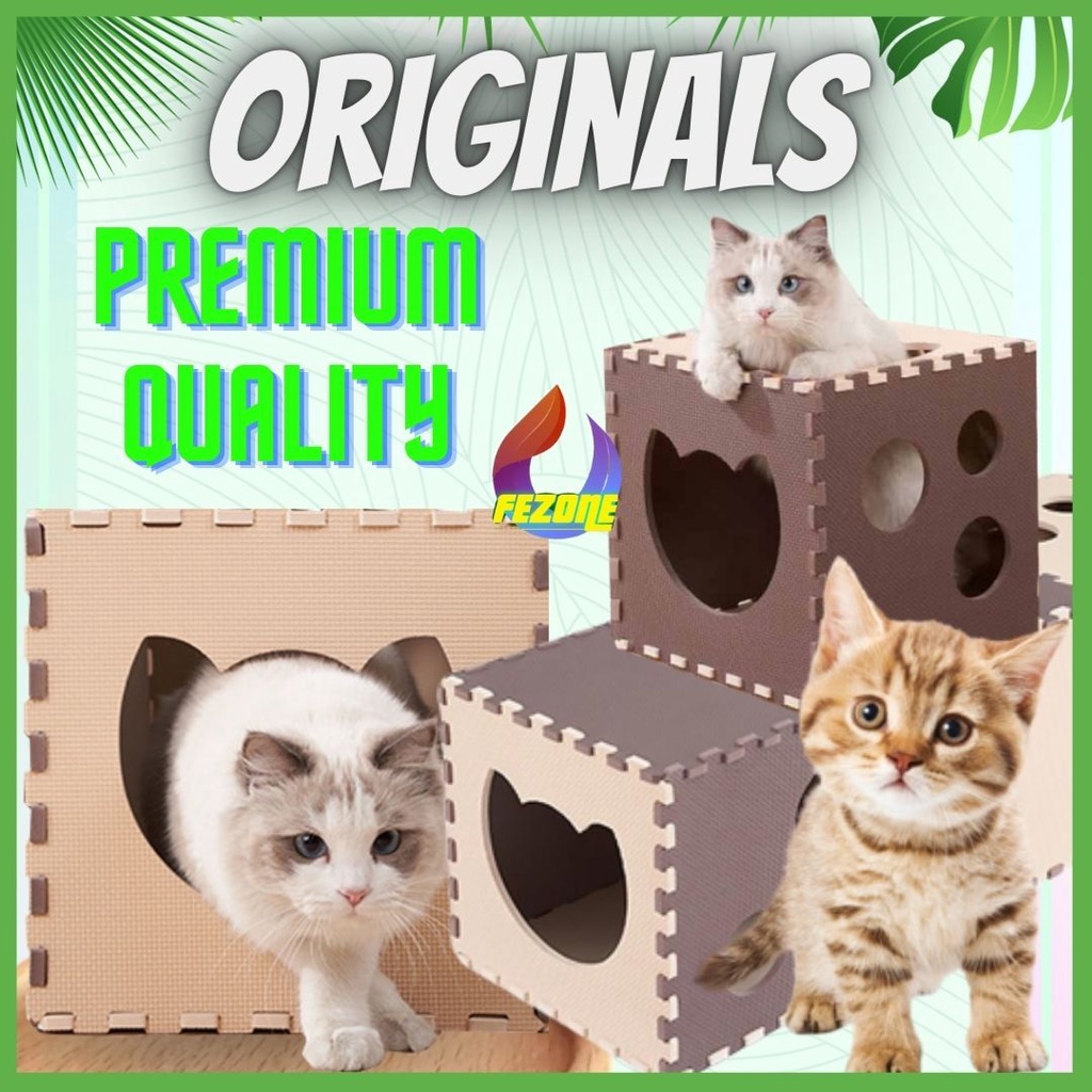 Jual Terowongan Mainan Kucing Puzzle Cat Tunnel - Pet Toys - FEZONE ...