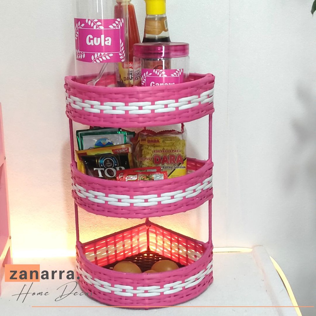 Jual Rak Dapur Serbaguna Wadah Bawang Tempat Bawang Susun Rak Bawang ...