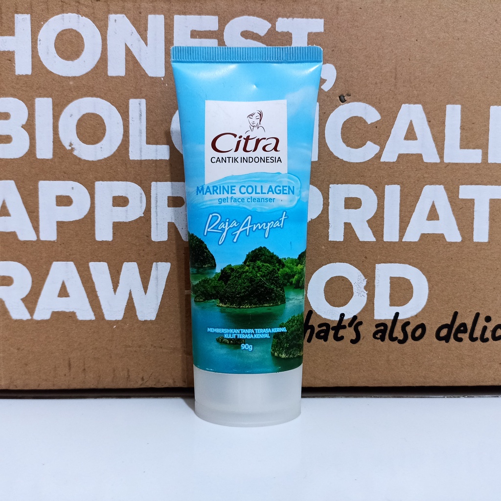 Jual Citra Marine Collagen Gel Face Cleanser Raja Ampat 90gr [Expired ...