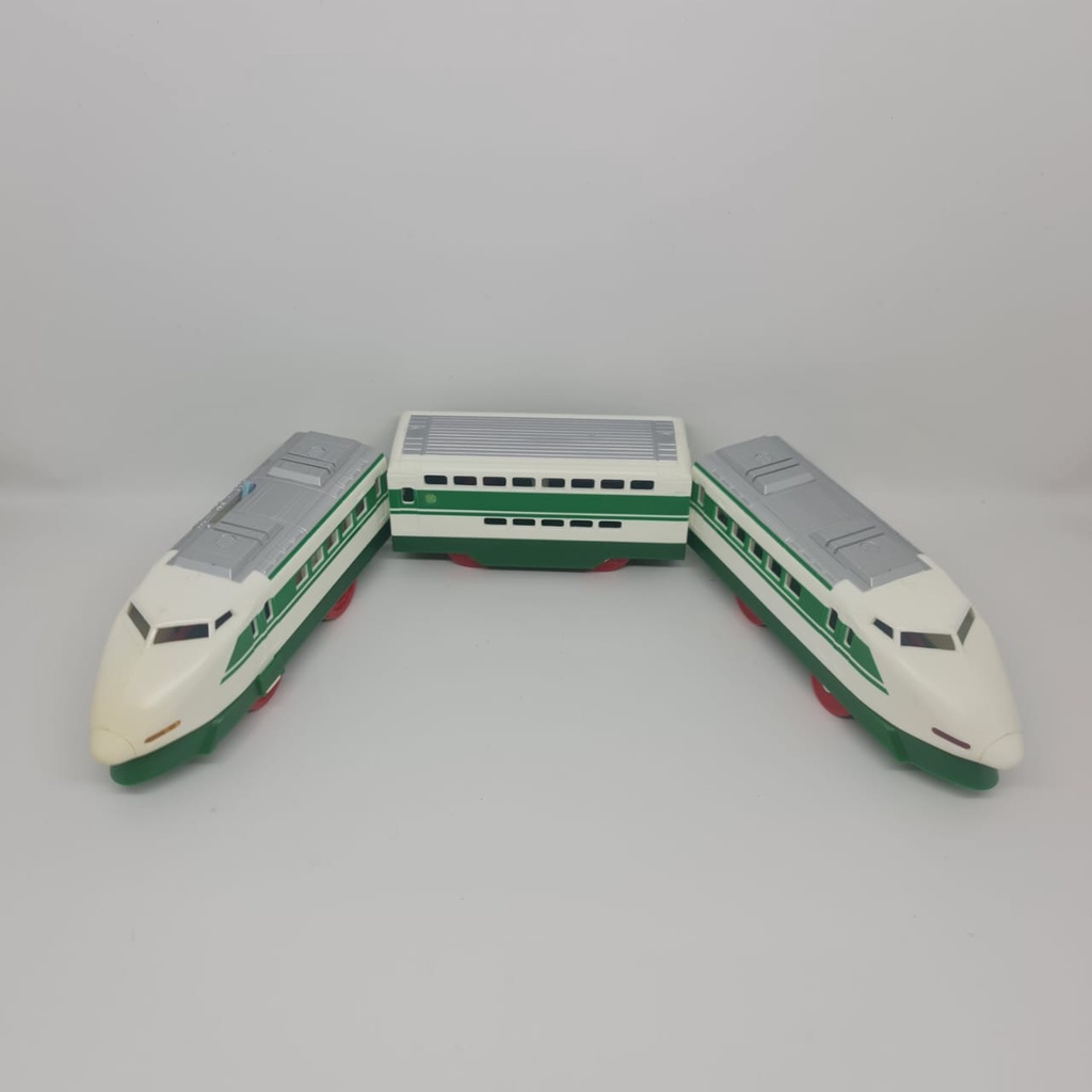 Jual Diecast Train Plarail Shinkansen 200 Series Green Line | Shopee ...
