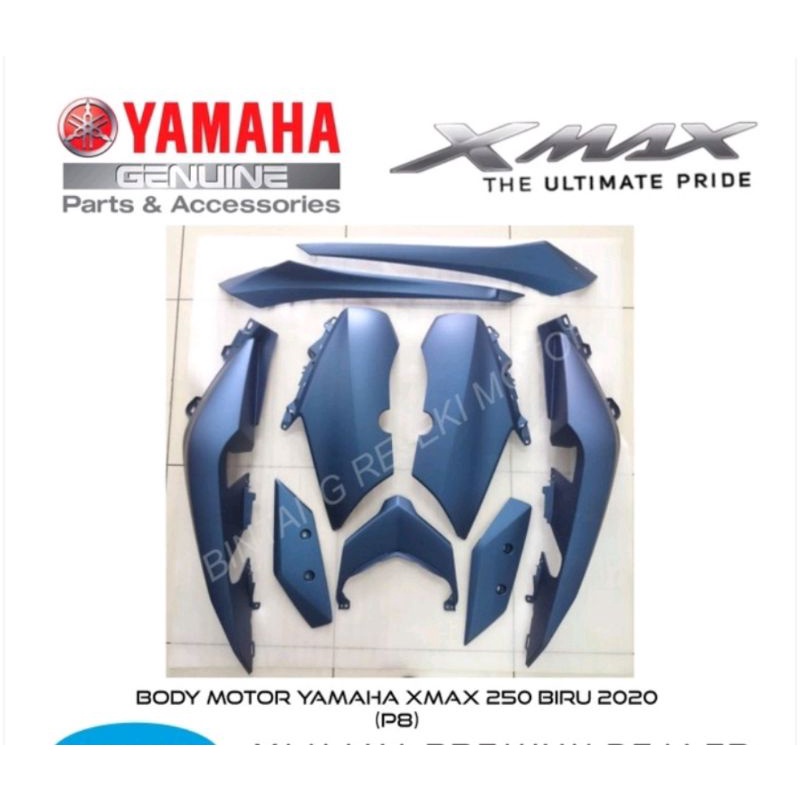 Jual body xmax full set body halus xmax 250 original yamaha | Shopee ...