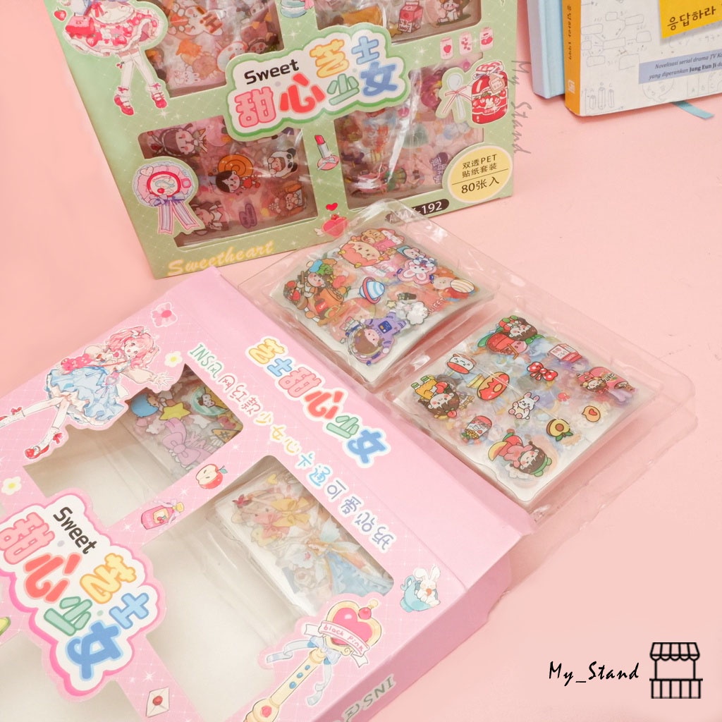 Jual Sticker Senmu Ye Da Tape AMX-192 Isi 80 Paket Sticker lembar ...