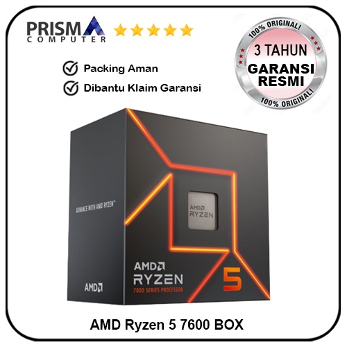 Jual AMD Ryzen 5 7600 BOX | Shopee Indonesia