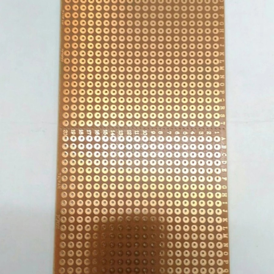 Jual PAPAN PCB BOARD POLOS LUBANG TR TRANSISTOR UNIVERSAL MATRIX ...