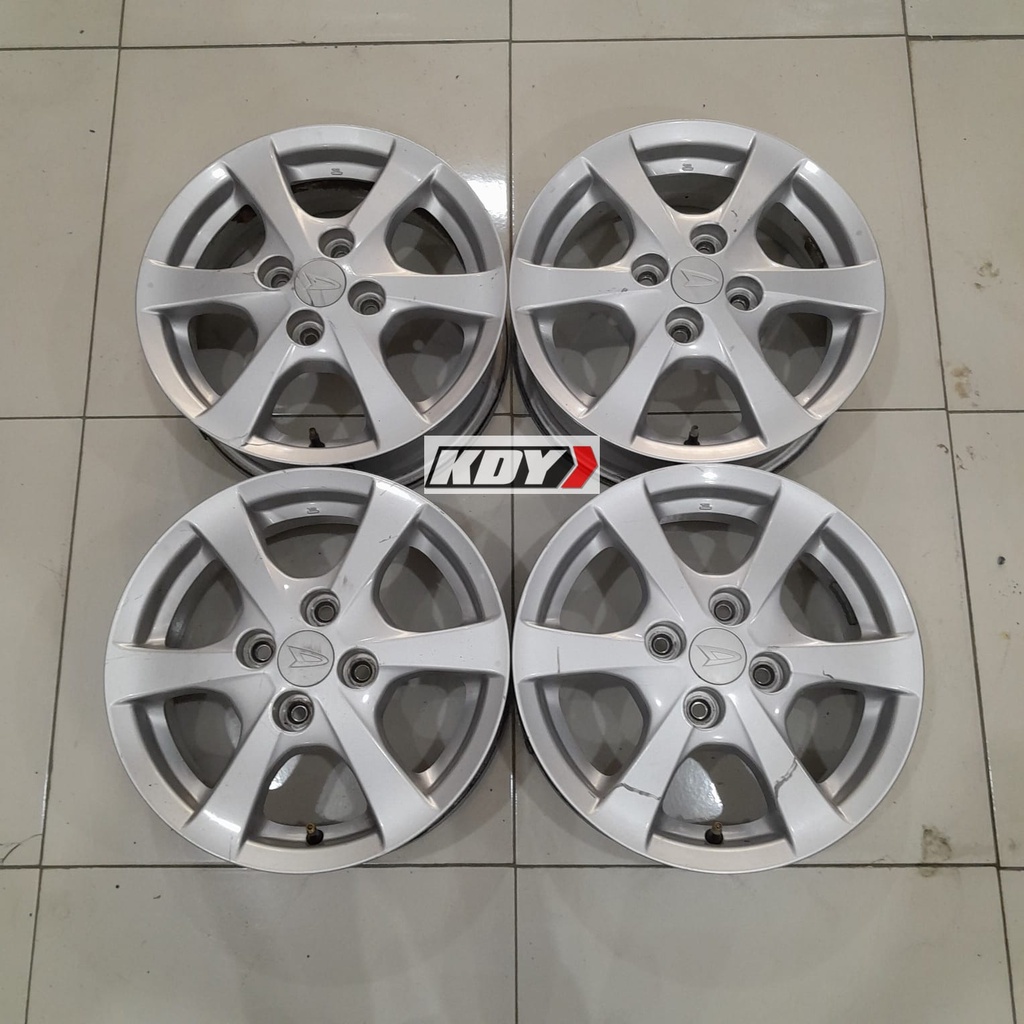 Jual Pelek Velg Bekas OEM Original COpotan Mobil Agya, Ayla Ring 14 PCD 4x100 | Shopee Indonesia