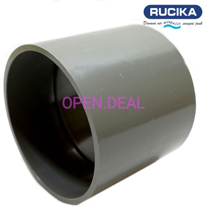 Jual Sok D 4" RUCIKA / Sock D/ Socket Pvc / Sambungan Polos 4 in RUCIKA ...
