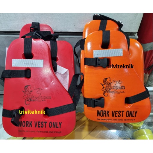 Jual PELAMPUNG SEA HORSE,WORK VEST SAFETY SEAHORSE keselamatan kerja ...