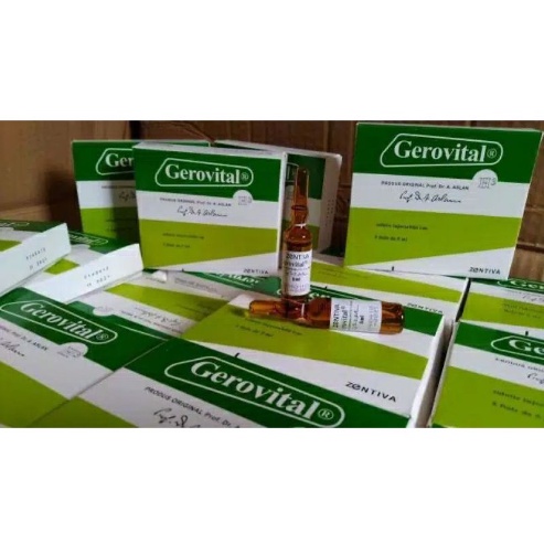 Jual Gerovital Original Guarantee Injection H3 / Gerovital ori 1000% ...