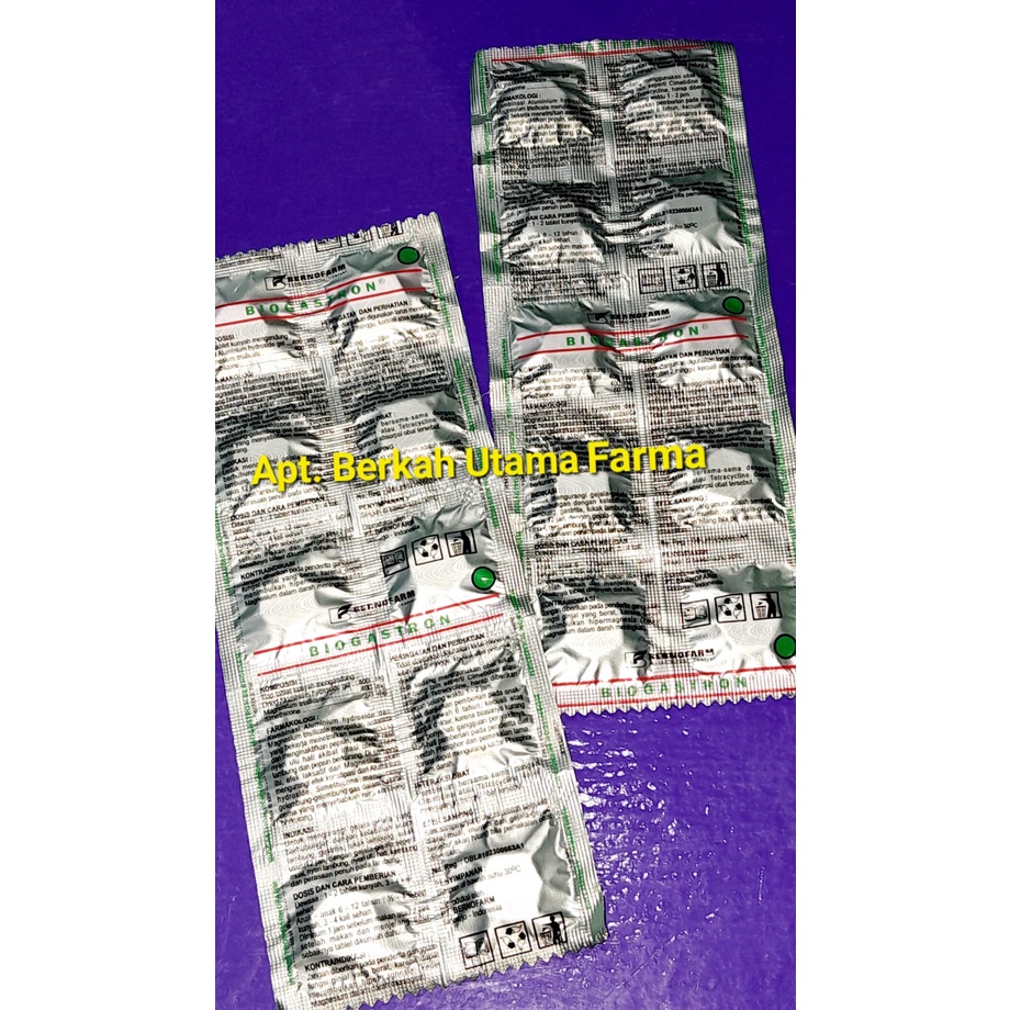 Jual Biogastron Strip isi 10 Tablet | Shopee Indonesia