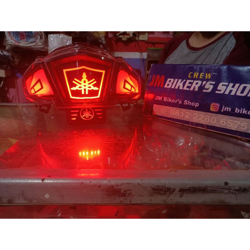 Jual Lampu stop full custom lazy Yamaha Xeon karbu/ Xeon RC / Xeon GT ...