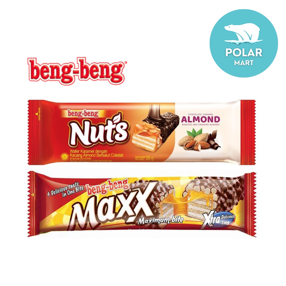 Jual Beng Beng Chocolate Bar Varisi Maxx 32g & Nut's 35g ECERAN ...