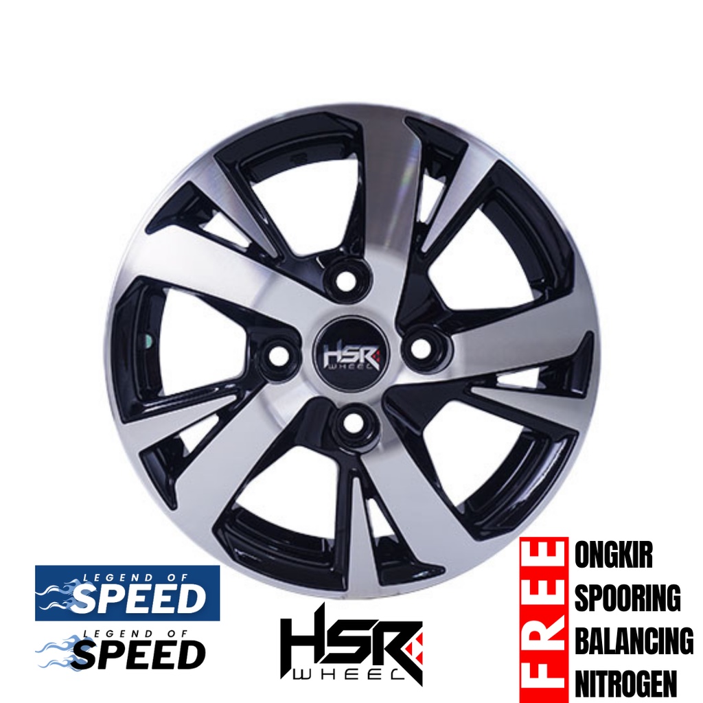 Jual Velg HSR Ring 14 Lubang 4x114,3 Marore DY526 | Shopee Indonesia