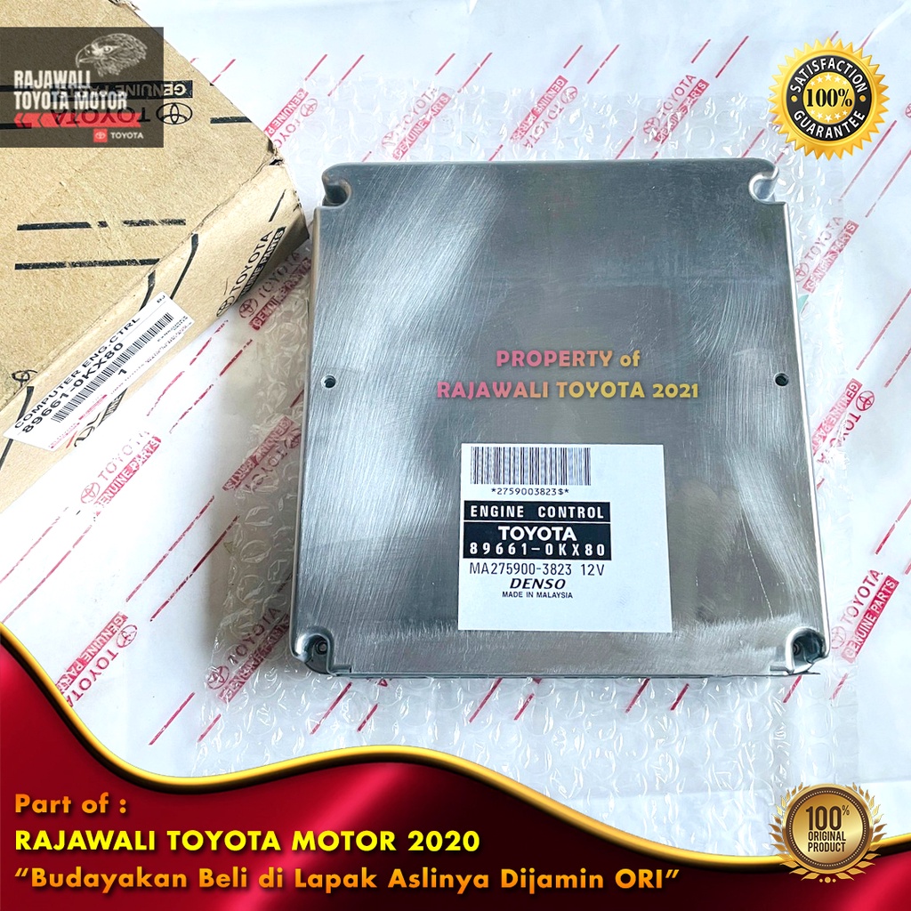 Jual ECU Engine Control Hilux Diesel Komputer Motor Kelistrikan New Original Genuine Toyota ...