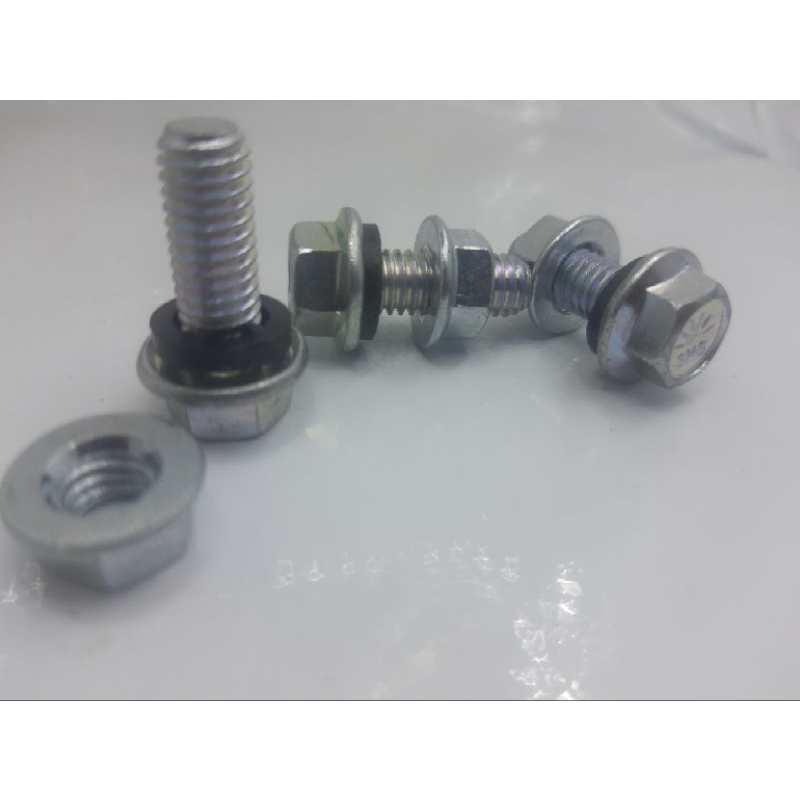 Jual baut topi baut 13 inchi 3/8 panjang 2.5cm cocok untuk baut 12 slek ...
