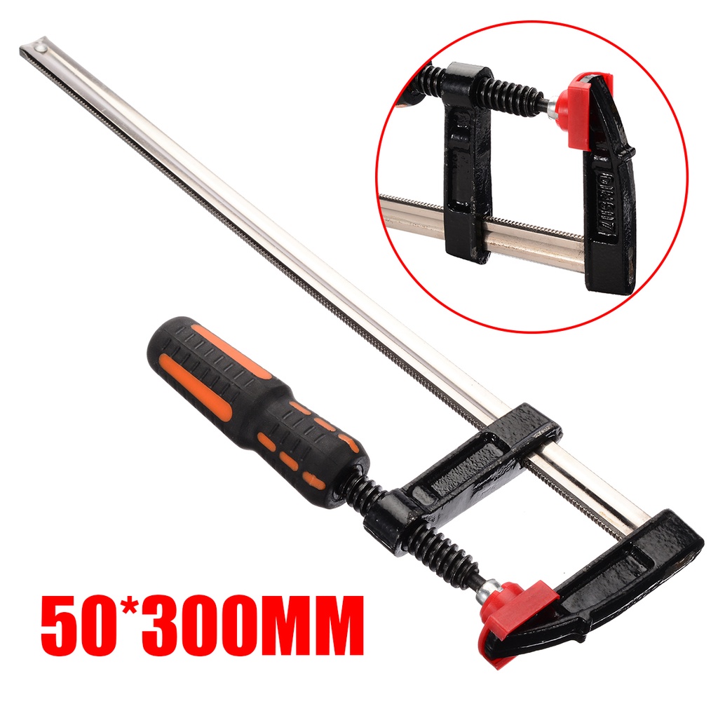 Jual Klem Jepit F Clamp Papan Kayu Heavy Duty WoodworkingHeavy Duty F ...