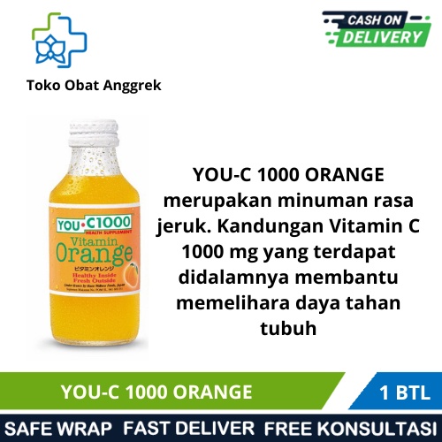 Jual YOU C 1000 ORANGE / VITAMIN C 1000 MEMBANTU UNYUK MEMELIHARA DAYA ...