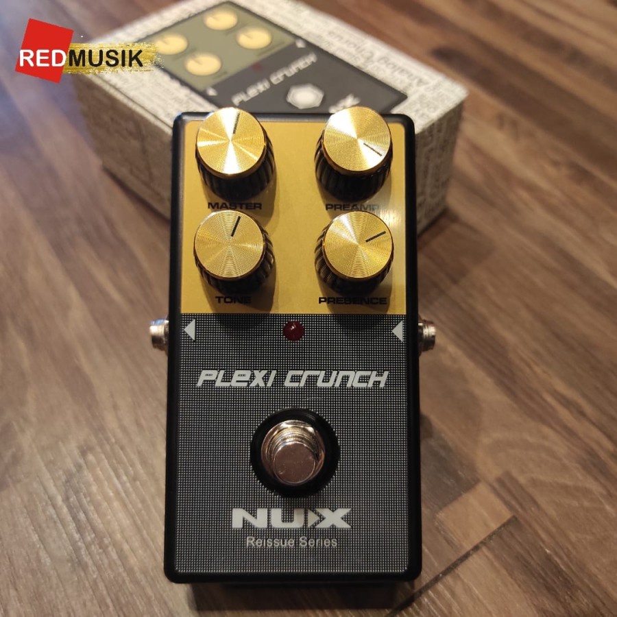 Jual Efek Gitar Nux Analog Plexi Crunch Pedal Stompbox | Shopee Indonesia